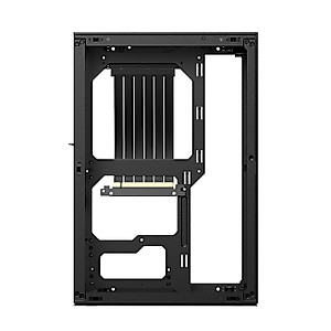 Ssupd Riser Flachband-Kabel - PCIe 3.0, 180mm, Schwarz