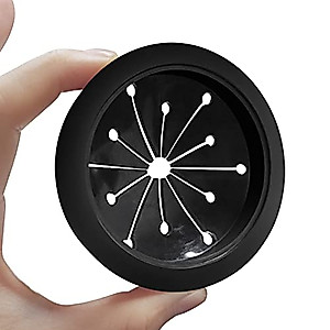 1Pcs Garbage Disposal Splash Guard Collar Sink Baffle, Food Waste Disposer Accessories, Guards for Whirlaway, Waste King, Sinkmaster and GE Models(3-1/8 Inch in Diameter)