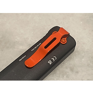 Orange Steel Pocket Clip For Streamlight Wedge 88810 88811 XT 88812 Flashlight