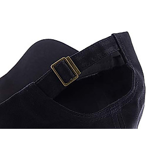 Anna-Kaci Women Men US Army Veteran Military Embroidered Baseball Dad Cap, US Black, One Size