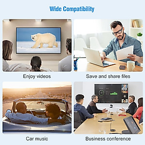 KOOTION 64GB USB Flash Drive, Metal Key Shaped 2.0 USB Memory Stick Pen Drive Black