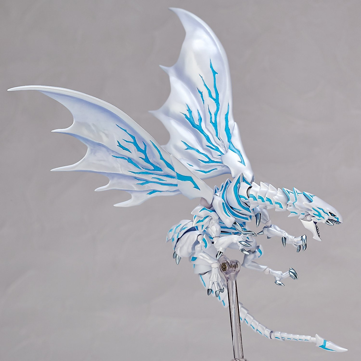 Vulcanlog 013 play ☆ Academy ☆ King revolving blue eyes-alternative-White-Dragon: blue eyes Asia White Dragon non scale pre-painted PVC & ABS-painted action figure