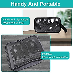 12 PCS Travel Hangers,Portable Folding Clothes Hangers,Black Foldable Hangers Lightweight Travel Accessories,Non-Slip Folding Hangers for Clothes,Foldable Clothes Drying Rack for Travel and Home