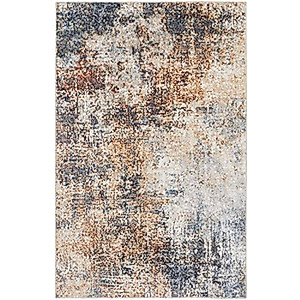 Nourison Astra Machine Washable Abstract Multicolor 2'2" x 4' Area Rug, Easy -Cleaning, Non Shedding, Bed Room, Living Room, Dining Room, Kitchen (2x4)