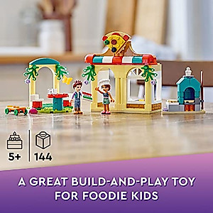 LEGO Friends Heartlake City Pizzeria 41705 Restaurant Set, Creative Gift for Grandchildren, Toys for Kids 5 Plus Years Old with Olivia & Ethan Mini-Dolls
