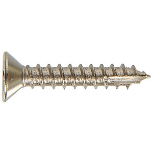 The Hillman Group 45452 9-Inch x 2-1/2-Inch Flat Phillips Wood Screw, Satin Nickel, 15-Pack