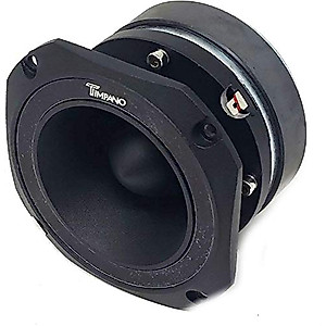 Timpano Super Tweeter TPT-ST22 Titanium Bullet Horn Tweeter, 8 Ohms 80 Watts RMS Power, 160 Watts Continuous Power, 1.75 Inch Voice Coil Super Tweeter for Pro Car Audio (Single)