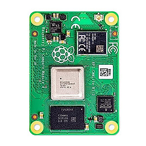 Raspberry Pi Compute Module 4-2GB RAM eMMC 0GB (Lite), 2.4/5.0GHz No Wi-Fi & Bluetooth (CM4002000)