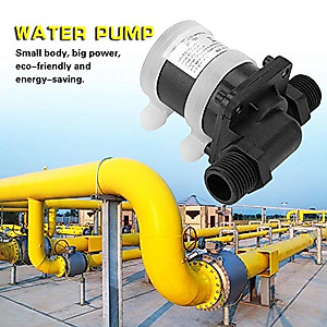 Micro Dc Speed Water Pump Water Heater Pressurized Circulating Water Pump Jt-750B24V 4 Points Thread -40℃ ~100℃