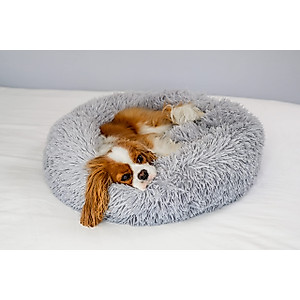 Generic Small Dog Bed, Faux Fur and Polyester, 28"x28", Machine Washable