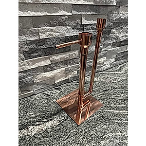 CoProof Copper Proofing Parrot for Distilling, Brewing Beer, Moonshine, Tequila 100% Lead Free for Use with Alcometer Proof Hydrometer,Polished A7