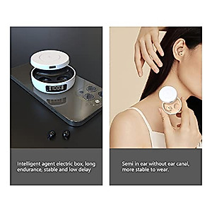 #6Y19wi X6 5 1 Semi in Ear Mini Sports Headphone Wireless Charging Pad for 13 Display Earphone