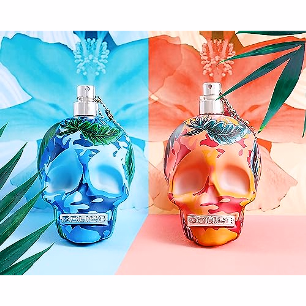 To Be Exotic Jungle For Woman By Police - Summery Floral Scent - Housed In A Botanical Decorated Bottle - Tart-Sweet Fruits And Floral Notes With Soft Vanilla-Suede Base - 2.5 Oz EDP Spray