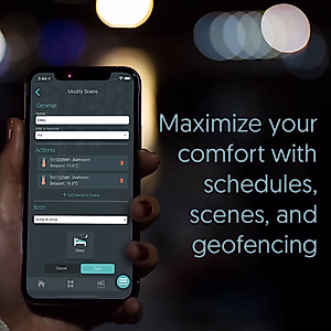 Sinopé Smart Low Voltage Thermostat TH1400WF (Compatible with Amazon Alexa) 24 V – Wi-Fi