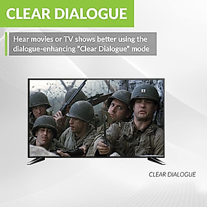 Avantree Neckband Bluetooth Headphones with Clear Dialogue Mode & Enhanced Volume for Phone PC TV Listening, 20hrs Music Time, Wireless Earbuds, Support Low Latency - NB18