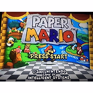New Paper Mario Video Game Cartridge US Version For Nintendo 64 N64 Game Console
