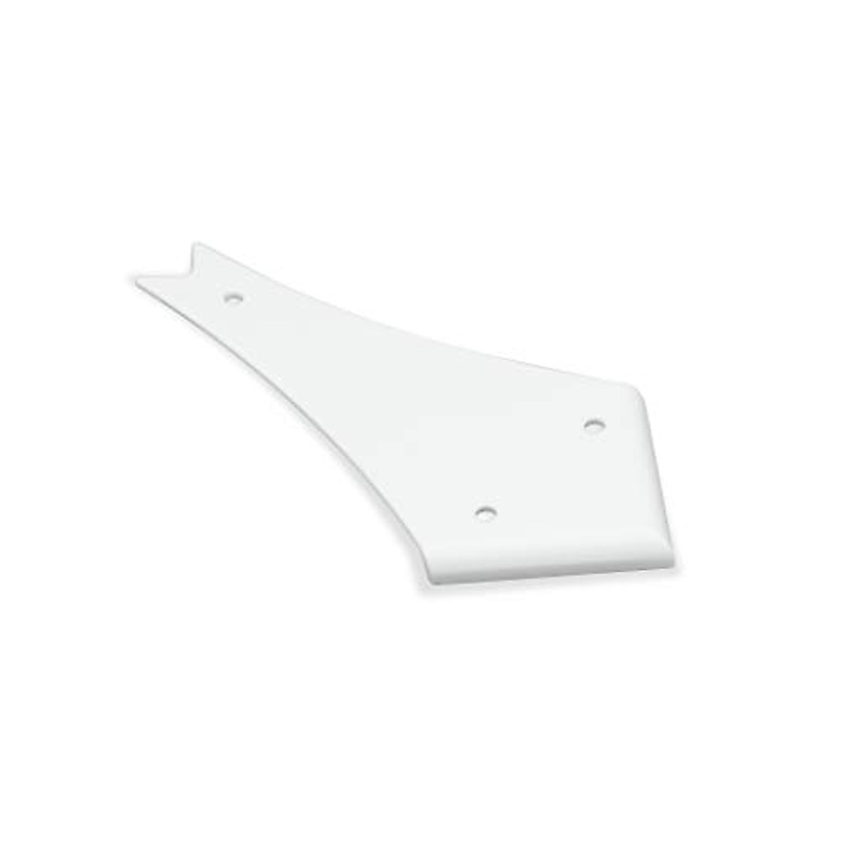 RV Camper 4 1/2 Inch Curved Corner Slide-Out Extrusion Cover Polar White PN 94288