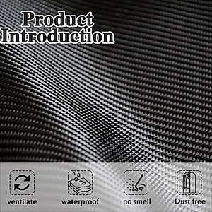 Fafish Dress Bags for Gowns Long,60'' Garment Bag Suit Bag for Closet Storage and Travel(Black)