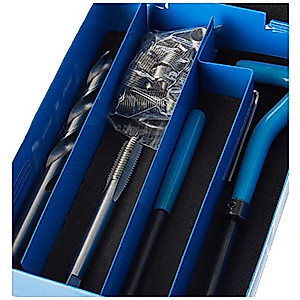 Silverline 347853 Thread Repair Kit Helicoil Type, M8 x 1.25 mm