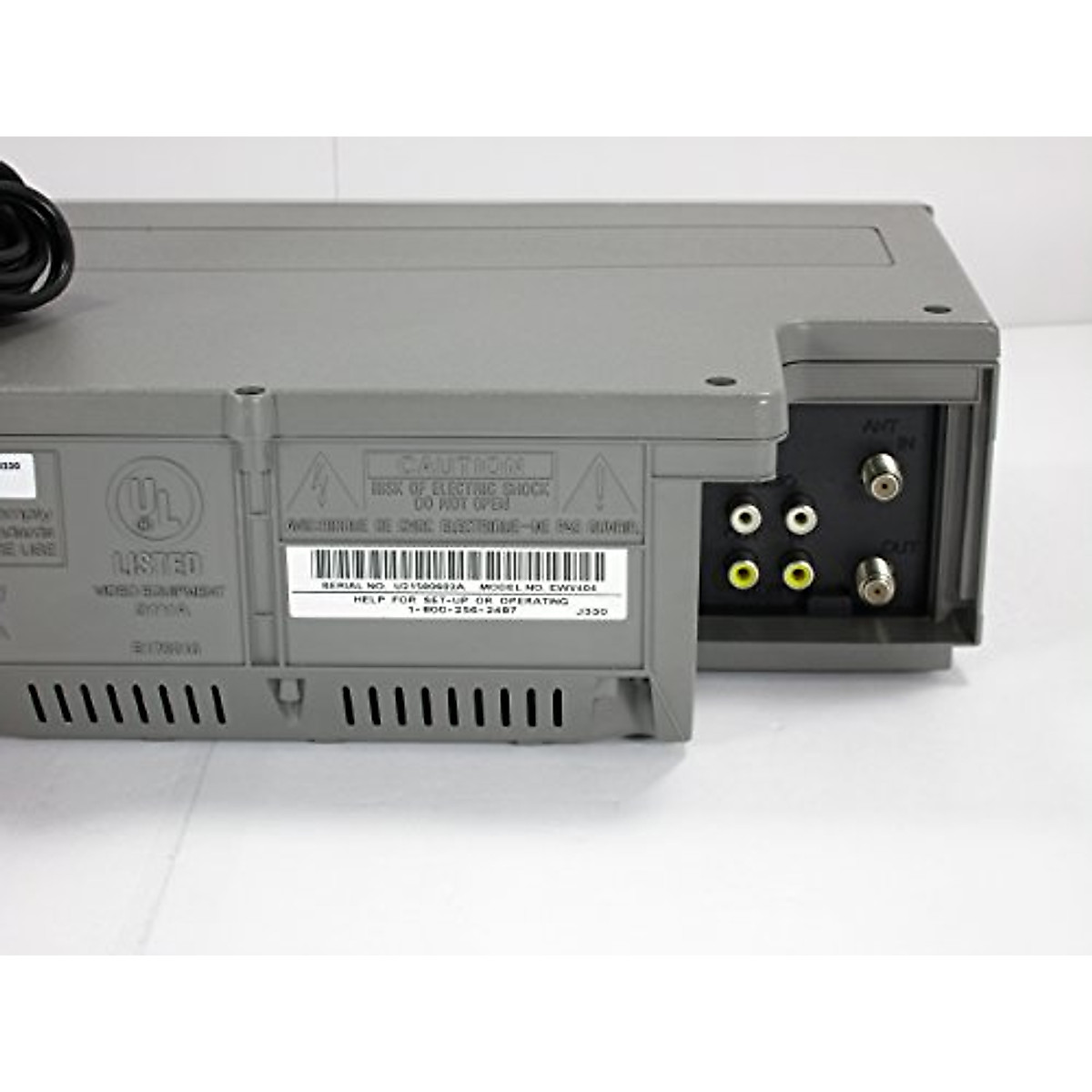Emerson EWV404 4-Head Video Cassette Recorder with On-Screen Programming Display