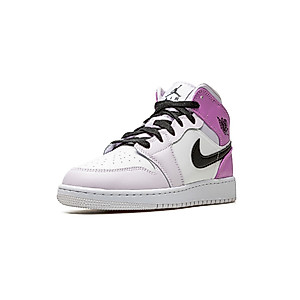 Jordan Youth Air 1 Mid GS DQ8423 501 Barely Grape - Size 6.5Y