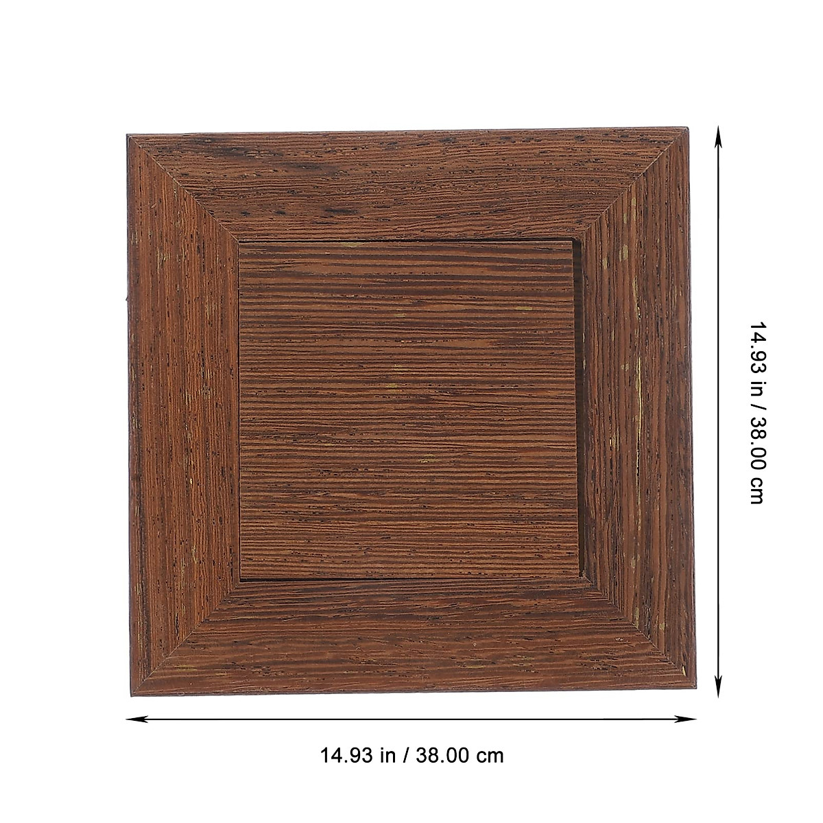 Zerodeko Wood Plant Riser Stand Flower Pedestal Holder Farmhouse Display Riser Bonsai Square Pedestal Rack