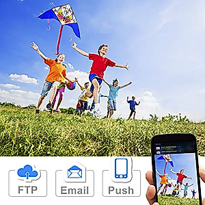 Aottom Security Camera Outdoor 2MP - 360°View Wireless WiFi Home Surveillance Camera with Pan/Tilt/Motion Dection Activity Alert/Night Vision / 2-Way Audio/Waterproof/APP/Support 128G SD Card