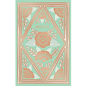 Rose Gold Notebook Set: Two Foil-Stamped Notebooks