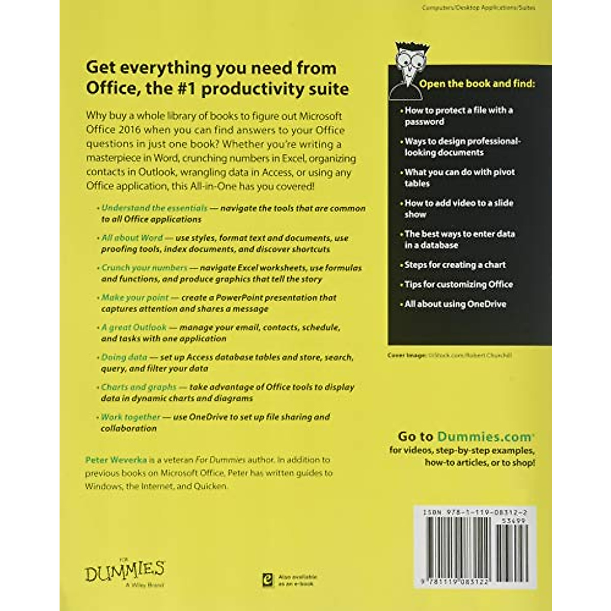 Office 2016 All-in-One For Dummies