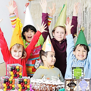 Acrylic Box with Lid Clear Acrylic Box Plastic Square Cube Christmas Display Boxes 24 Packs Transparent Candy Jewelry Organizing Storage Box Wedding Party Favor Decorations Box