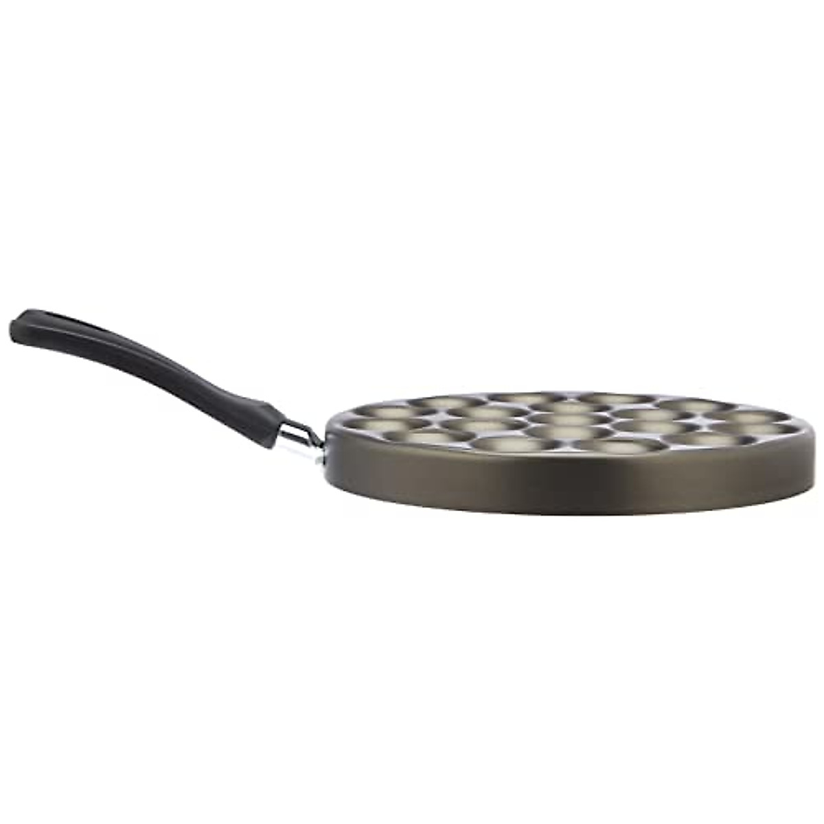 Patisse Pancake Aluminium Pan, Grey Metallic/Black