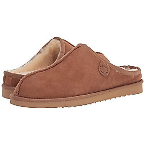 Fireside by Dearfoams Men's Grafton Genuine Shearling Water Resistant Indoor/Outdoor Clog