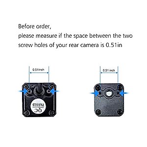Universal Rear Camera Mounting Bracket,Dash Cam Mirror Cam Backup Camera Mount,Only Rearview Camera Holder,Back Up Camera Bracket,Reverse Camera Mount(4Pack)