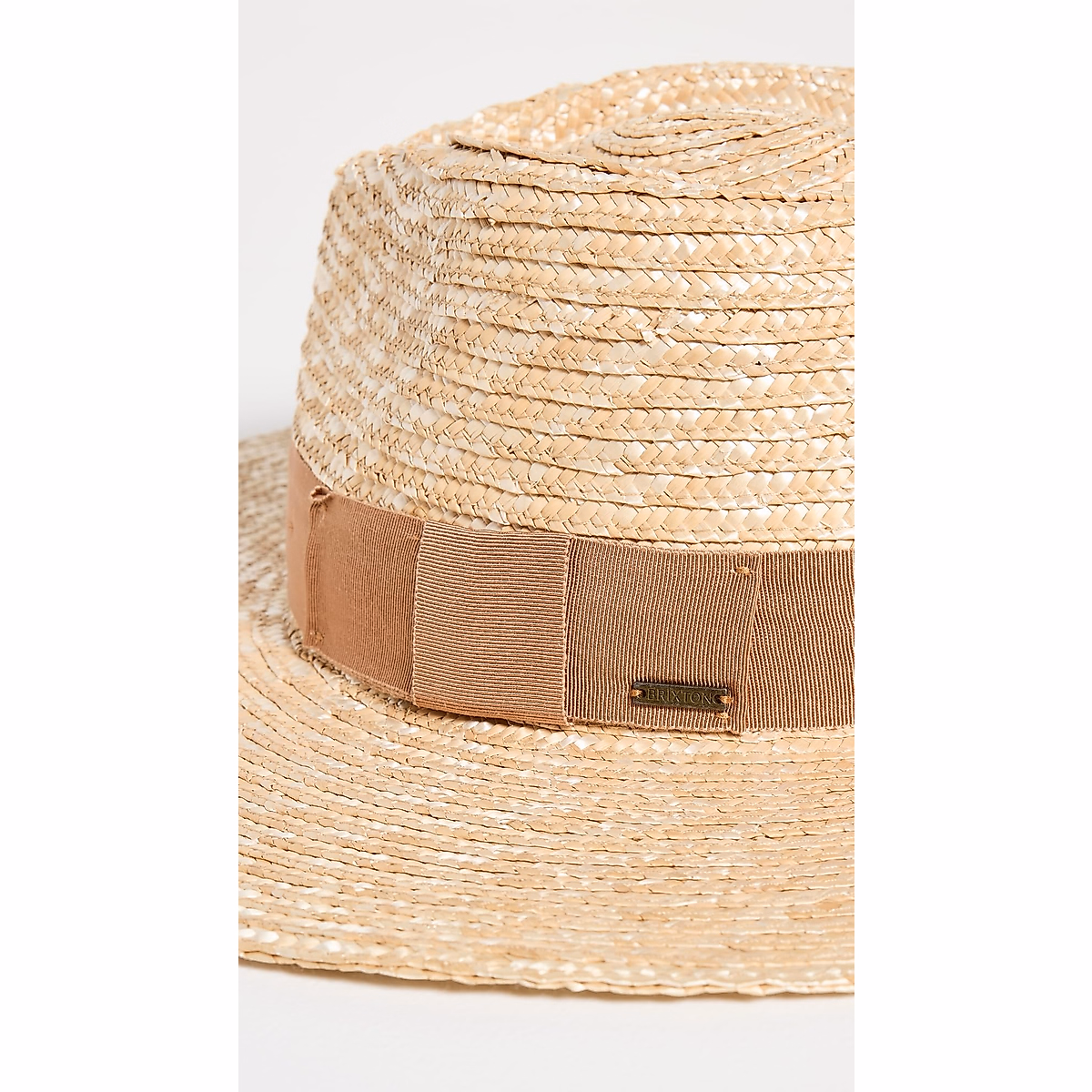 Brixton Women's Joanna Straw Hat, Honey/Lion, Tan, M