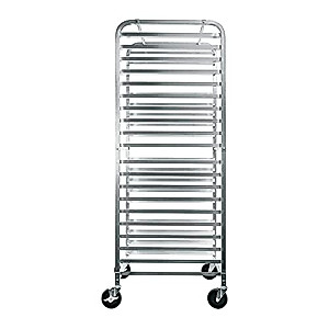 AmGood Commercial Kitchen Pan Rack - Heavy Duty, Bun Pan Sheet Rack, NSF Certified with Wheels (20 Tier Pan Rack)