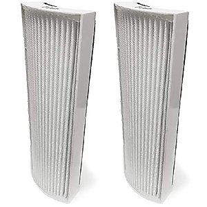 Nispira True HEPA Air Filter Replacement Compatible with Envion Therapure Air Purifier Models TPP220, TPP220F, TPP220H & TPP220M - 12.5” x 4.35” x 2.1” (2 Pack)
