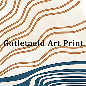 Abstract Boho Sun Wall Art Mid Century Sun Print Boho Sunrise Picture Wall Decor Minimalist Sun Wall Art Boho Sunset Print Abstract Sun Painting Mid Century Sun Poster Living Room 16x24inx3 No Frame