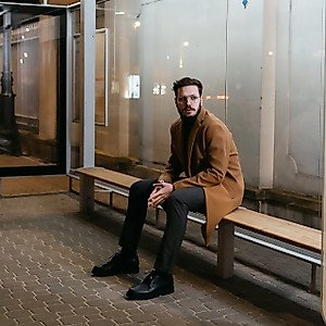 SERISIMPLE Viscose Bamboo Dress Men Sock Thin Soft Crew Anti Odor Lightweight Sock Breathable Comfort Cool soft Sock 5 Pairs (US, Alpha, Large, Regular, Regular, White)