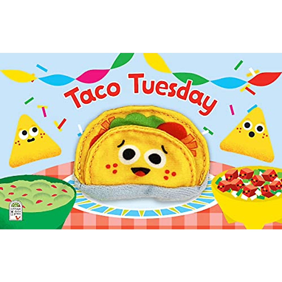 Taco Tuesday Finger Puppet Board Book for Little Taco Lovers, Ages 1-4 (Finger Puppet Book)
