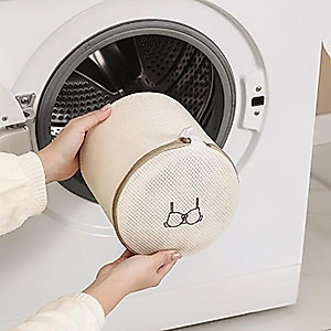 Xrrxy 6 PCS Durable Honeycomb Mesh Laundry Bags, Delicates Wash Bags for Lingerie Stockings for Clothing Washing Bags for Laundry, Blouse, Bra, Hosiery, Stocking, Underwear