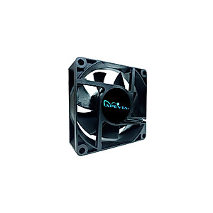 Apevia CF7025S-5 (5 Pk) 70mm x 70mm x25mm Black Case Fan W/4PIN Molex + 3PIN Motherboard Adapter