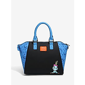 Loungefly Disney Lilo & Stitch Pumpkin Costume Satchel Bag