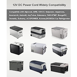 Portable Refrigerator AC Power Adapter, Fridge Freezer AC Power Cord for Alpicool, ARB, ICECO, Setpower, Aspenora, Ausranvik, AstroAI, JoyTutus, Kalamera, F40C4TMP Portable Freezer Fridge