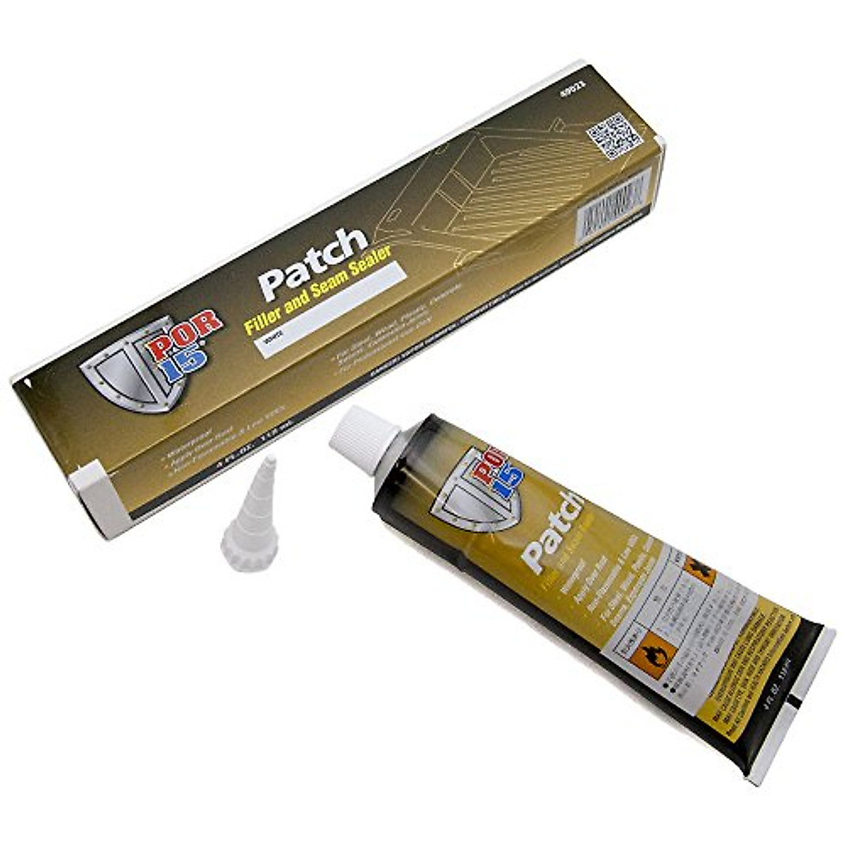 POR-15 Patch Filler and Seam Sealer, Ultimate Filler Adhesive, 4 Ounces, White