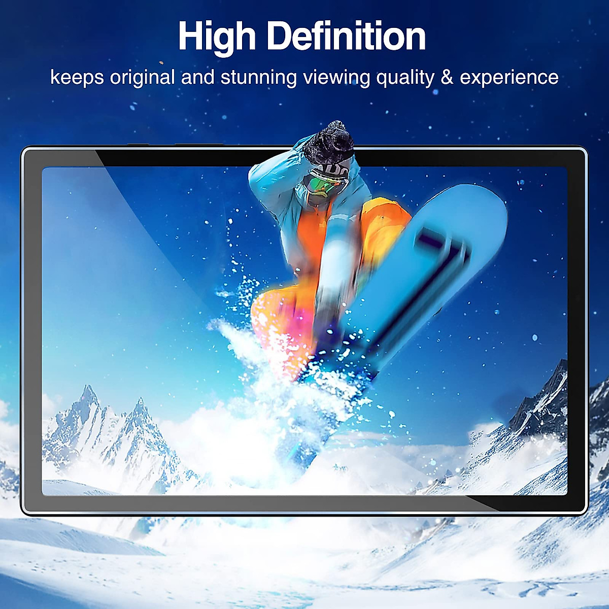 ProCase 2 Pack Galaxy Tab A8 10.5 Screen Protector X200 X205 X207, Tempered Glass Screen Film Guard for Galaxy Tab A8 2022 Release 10.5 Inch SM-X200 SM-X205 SM-X207