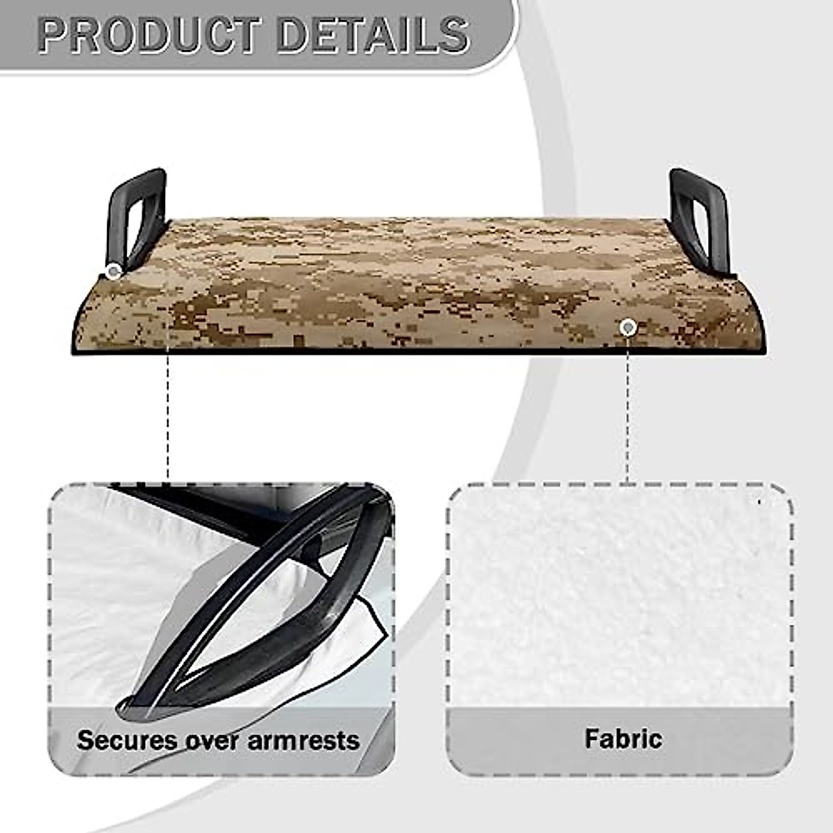 Hechitok Camo Golf Cart Towel Seat Covers,Universal Golf Car Seat Protector Comfortable,More 2-Seat Golf Carts