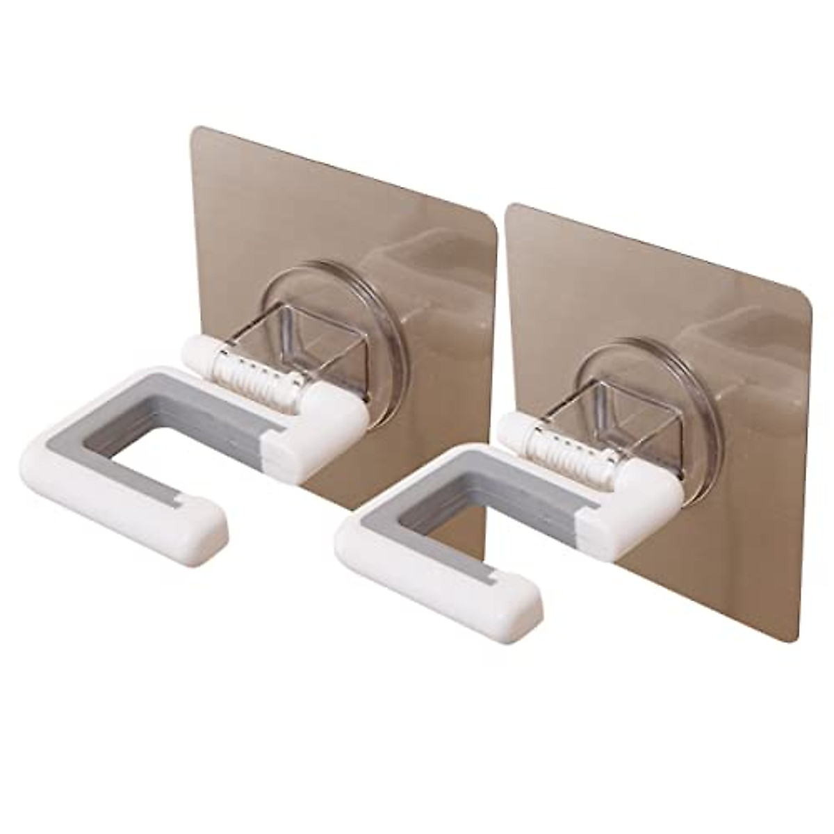 Zerodeko 8 pcs mop Holder House Organization Must Haves Broom Organizer Wall Mount Broom Mount Must Haves for Home Wall Broom Laundry Room mop Broom Holder Plastic Hanger mop Hook