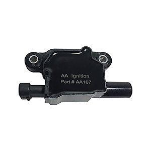 Ignition Coil Pack - Replaces 12570616, D510C - Compatible with Chevrolet, GMC, Cadillac 5.3L, 6.0L V8 & More - G8, Grand Prix, H3, Tahoe, Yukon, Silverado, Impala, Envoy, Trailblazer