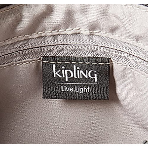 Kipling Women's Myrte Crossbody Handbag, Convertible Metallic Purse, Nylon Clutch and Waist Bag, Signature Emb