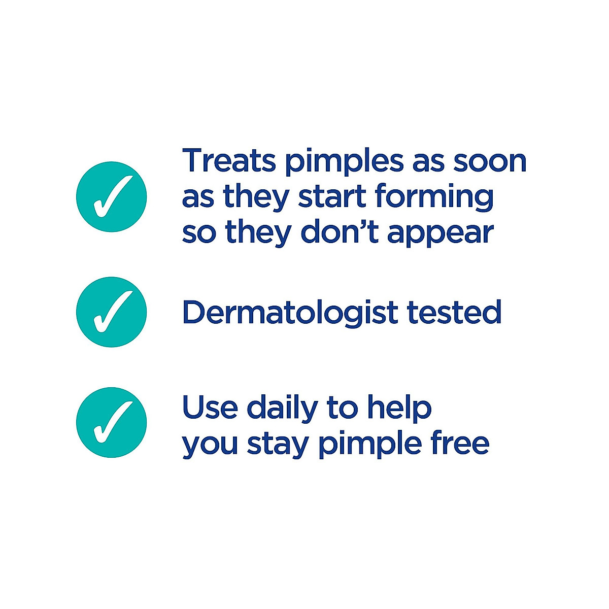 Acne Treatment Facial Cleansing Pads- Clearasil Gentle Prevention Daily Clean Pads with Salicylic Acid Acne Medication, 90 Count (Pack of 3)